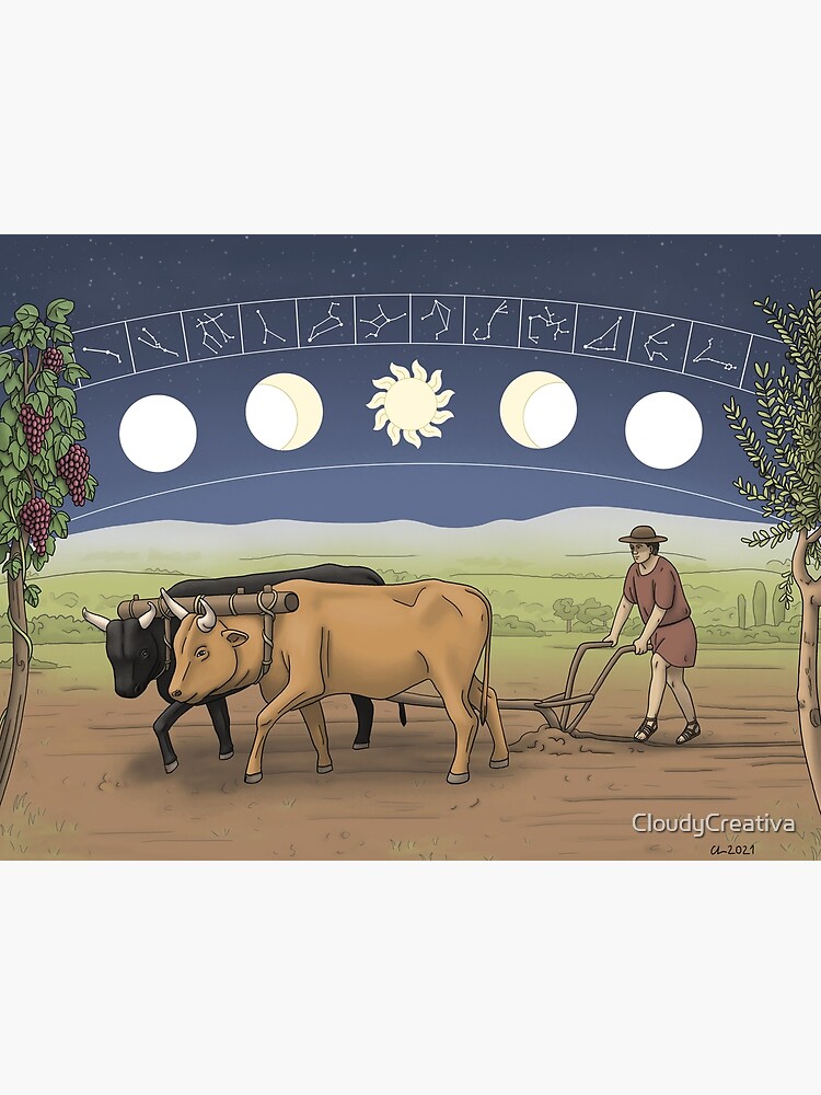 "Vergil's Georgica" Poster for Sale by CloudyCreativa | Redbubble