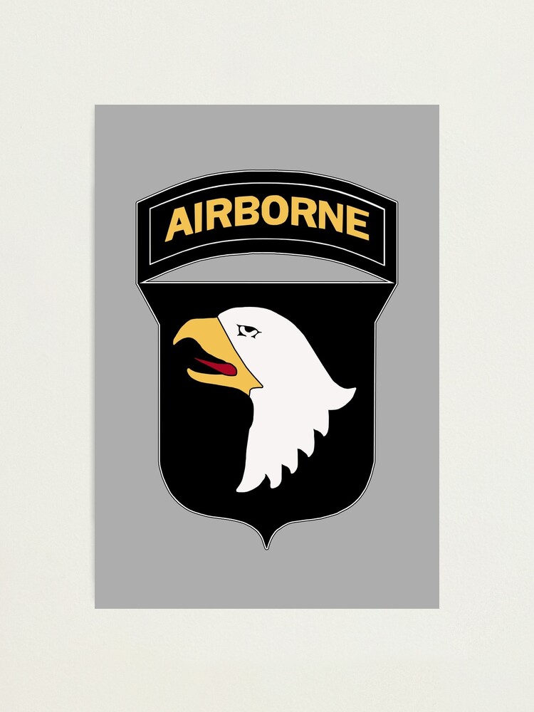 "101st Airborne Division Insignia Logo" Photographic Print by Kalistela ...