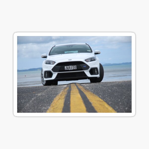 "Ford Focus RS Front" Sticker for Sale by lizdomett | Redbubble