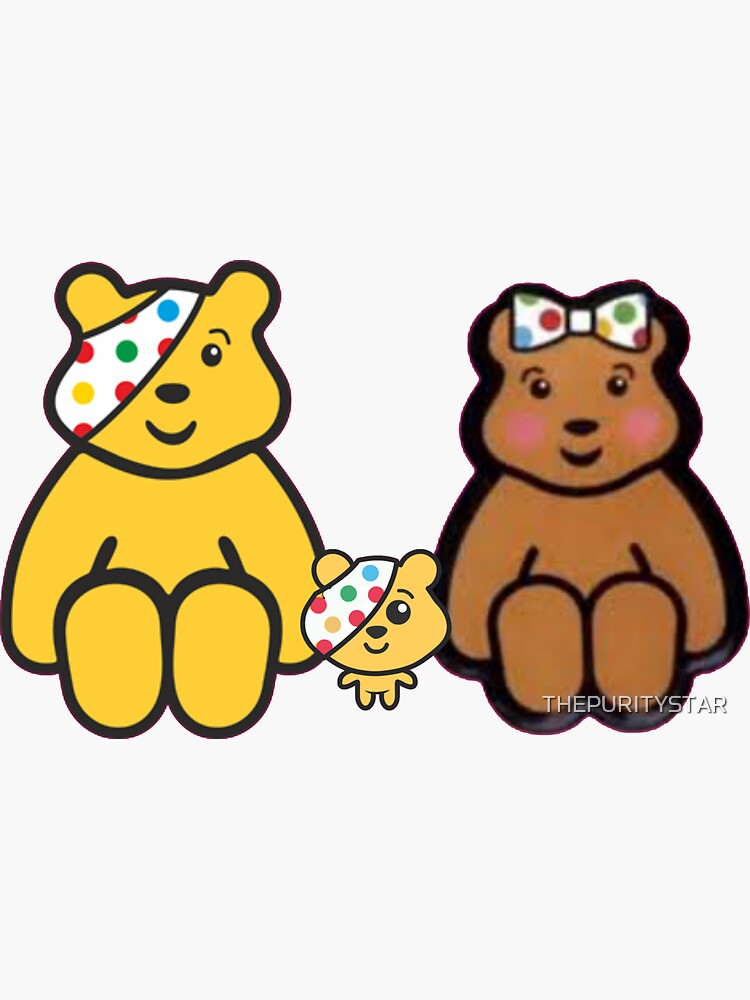 "Pudsey Family -Pudsey Bear - Children in Need - Made In Pudsey -Pudsey ...
