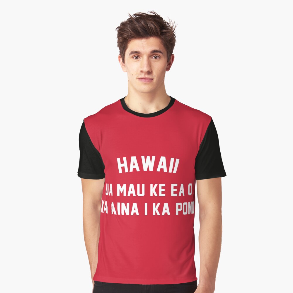 "The Hawaii Motto (State Motto of Hawaii)" Sticker for Sale by ...