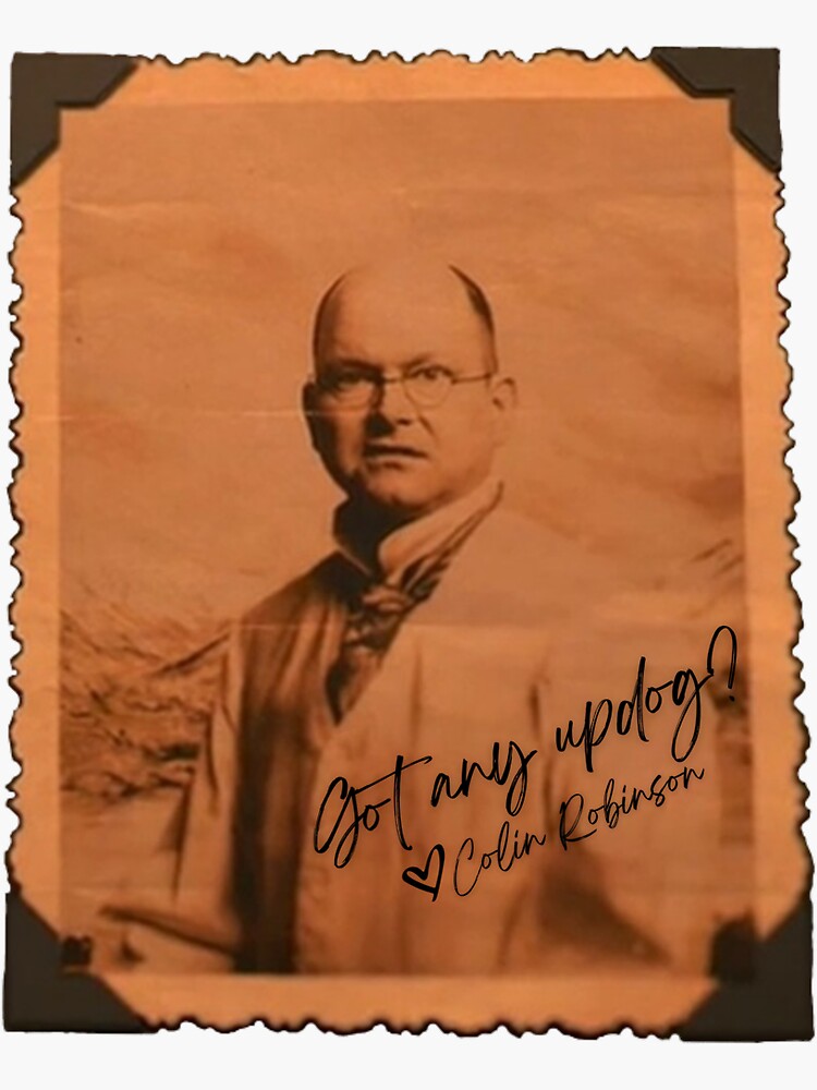 "Colin Robinson's Glossy 8x10" Sticker by Jonbaty | Redbubble