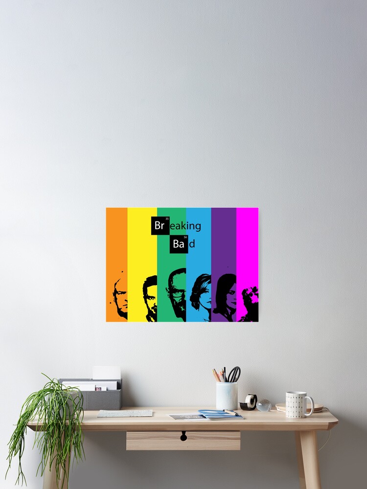"Breaking Bad Design - Color Theory" Poster for Sale by cjd1017 | Redbubble