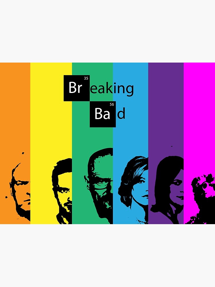 "Breaking Bad Design - Color Theory" Poster for Sale by cjd1017 | Redbubble