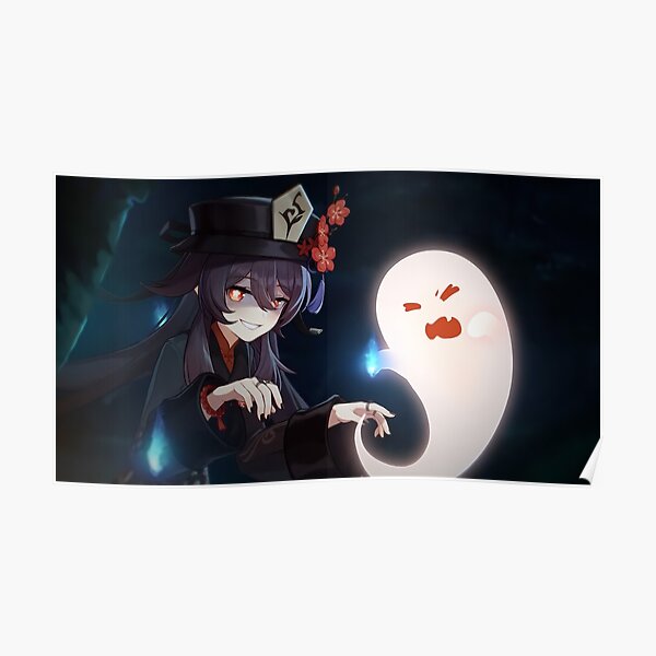 "Hu Tao - Genshin Impact Poster" Poster by Joeyfuno | Redbubble