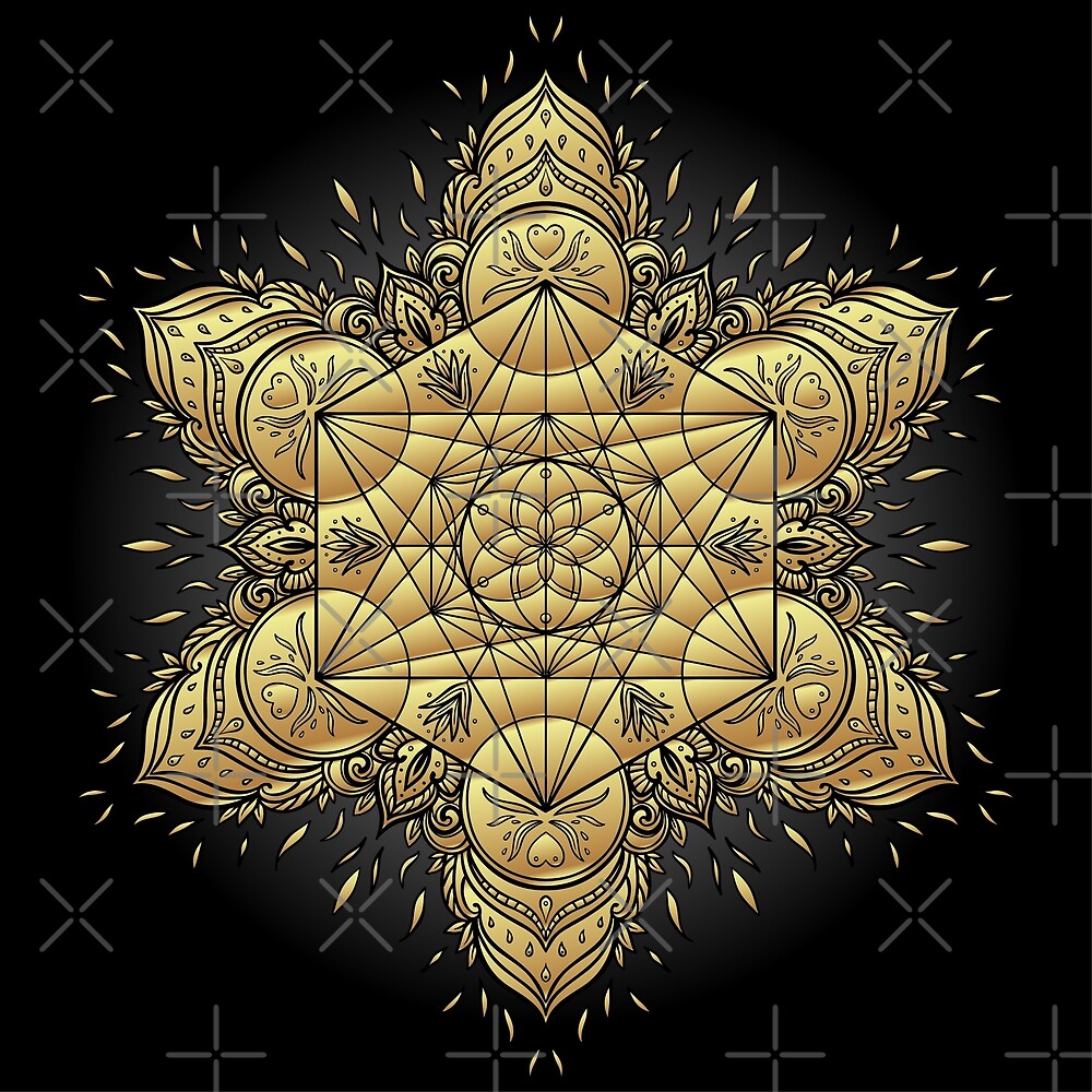 "Metatron Mandala, Sacred Geometry" by Sonia InnergyHealing Arts ...