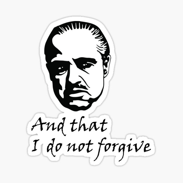 "The Godfather" Sticker by hasandeniz | Redbubble