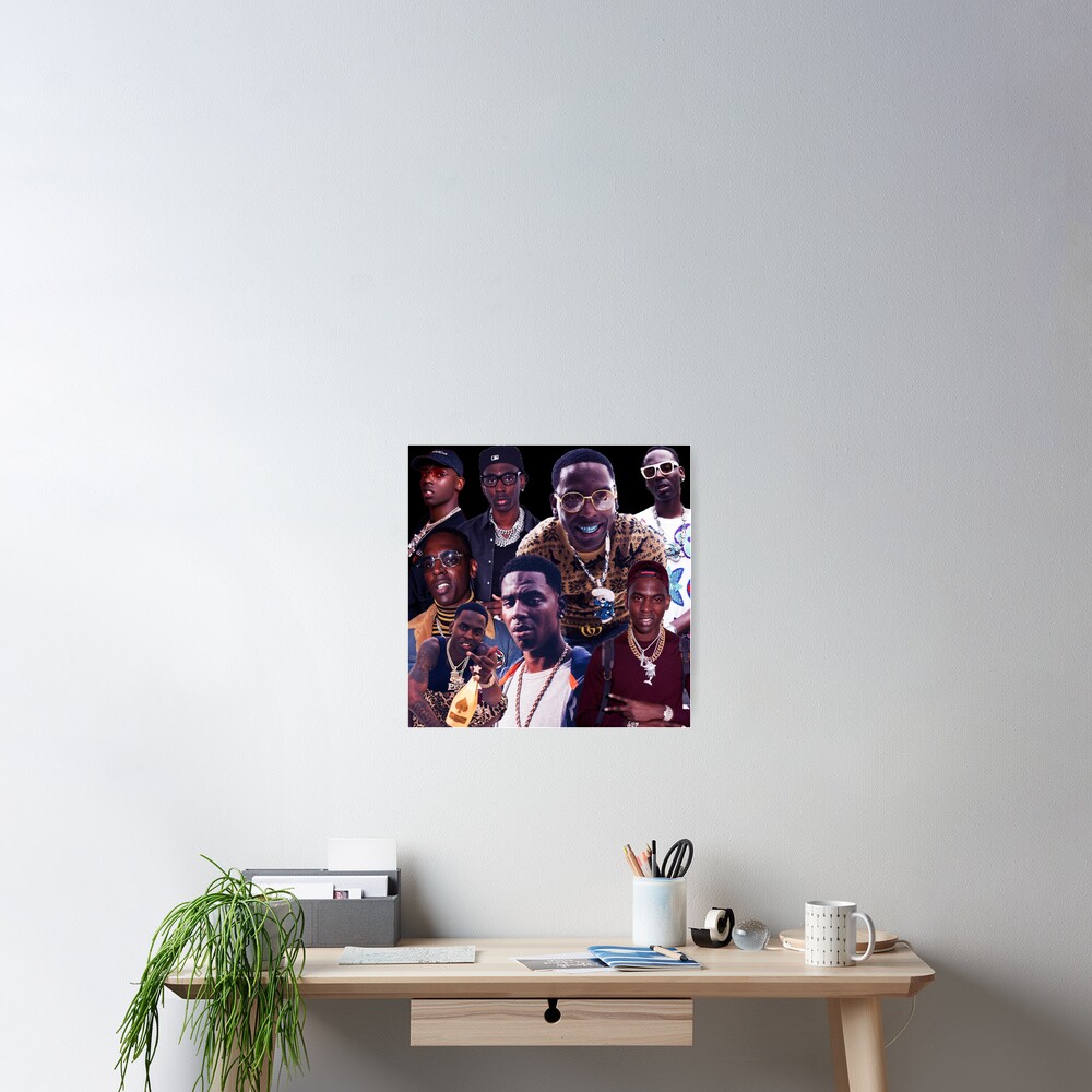 "Young dolph tribute collage poster design 2021" Poster by aditmohan27 ...