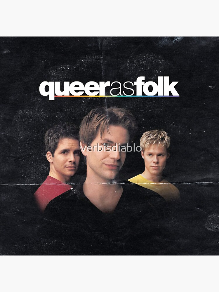 "QAF" Sticker for Sale by verbisdiablo | Redbubble