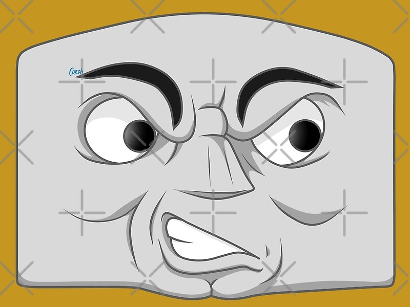 "Diesel 10 (angry face)" by corzamoon | Redbubble