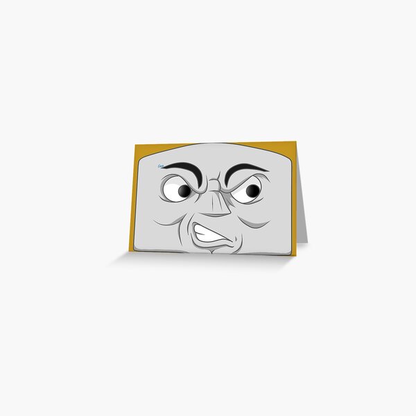 "Diesel 10 (angry face)" Greeting Card for Sale by corzamoon | Redbubble