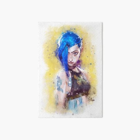 "Jinx watercolor" Art Board Print by PetsArt | Redbubble