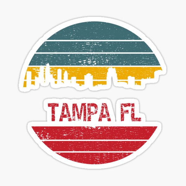 "US locations Tampa FL" Sticker for Sale by StarWheels | Redbubble