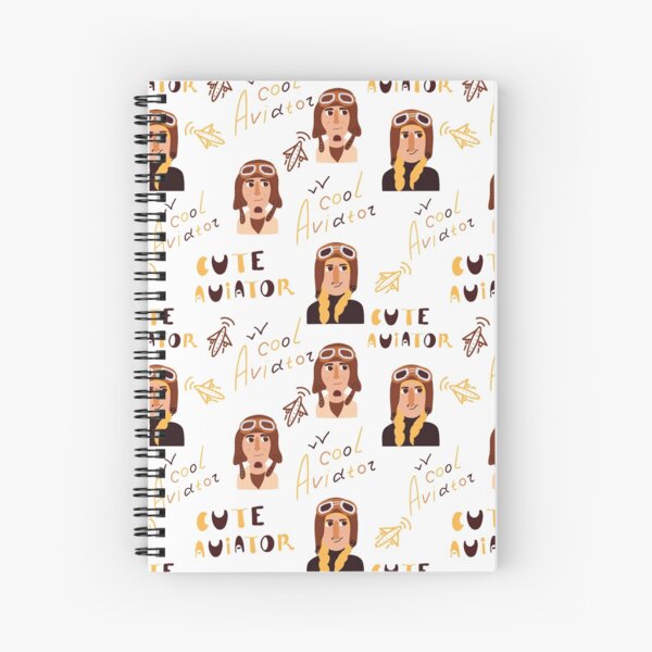 "Seamless pattern with girl and guy airman. Comic cartoon characters in ...