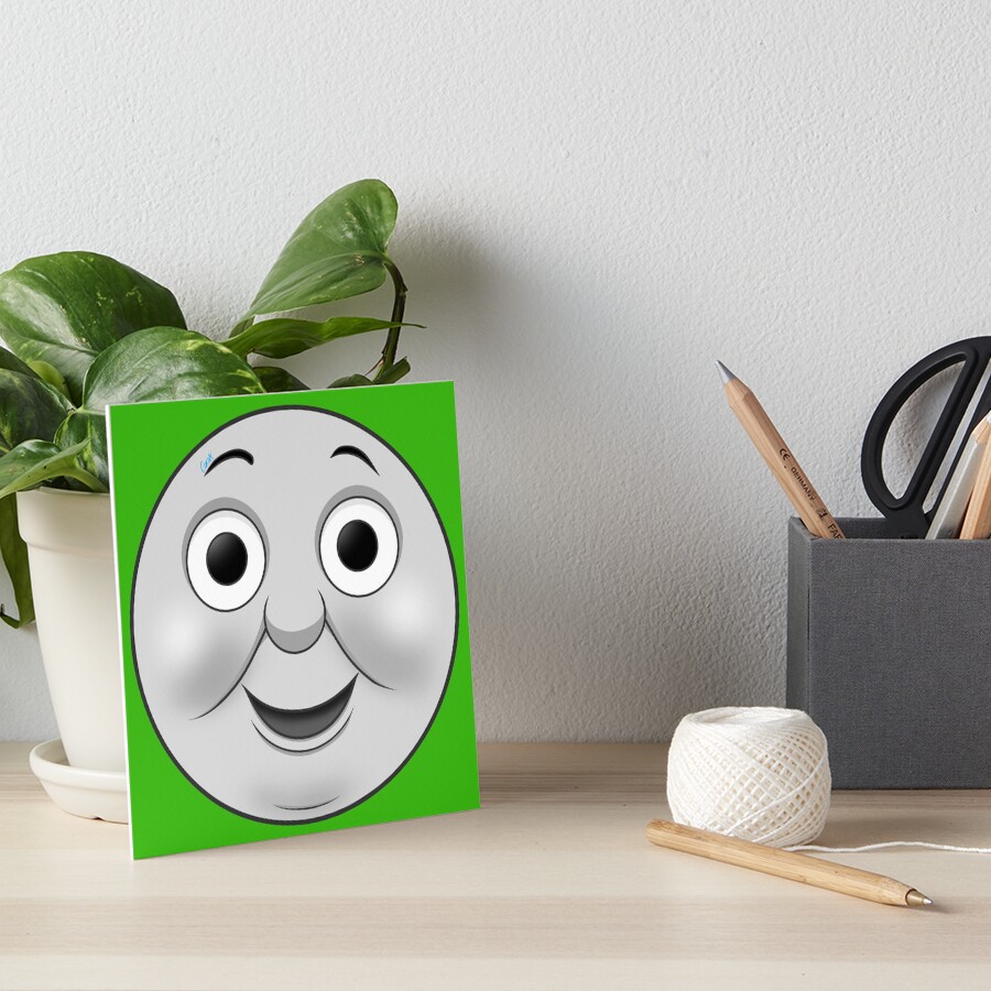 "Percy (excited face)" Art Board Print by corzamoon | Redbubble