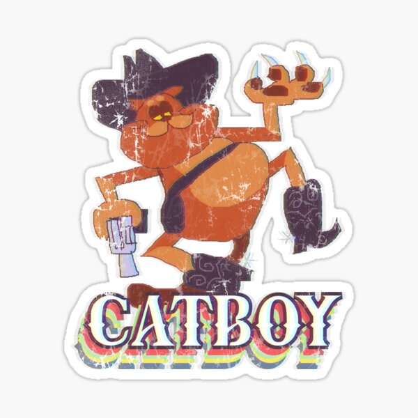 "Catboy" Sticker by gm-w | Redbubble