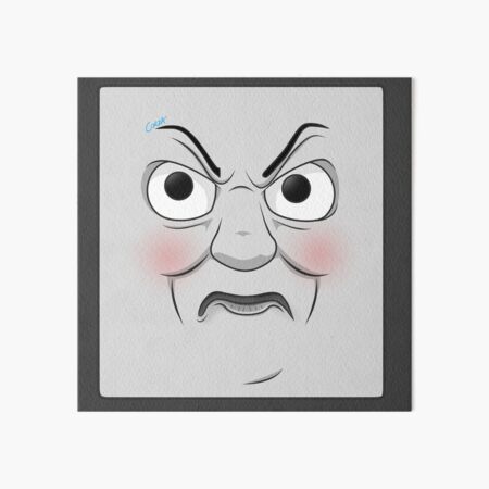 "Diesel (angry face)" Art Board Print by corzamoon | Redbubble