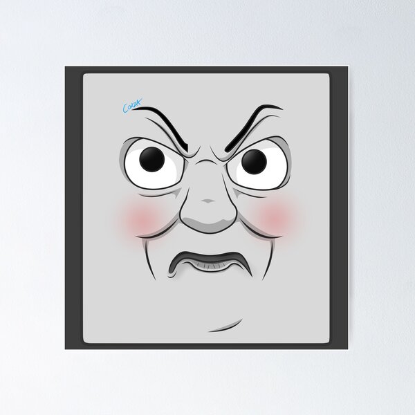 "Diesel (angry face)" Poster for Sale by corzamoon | Redbubble