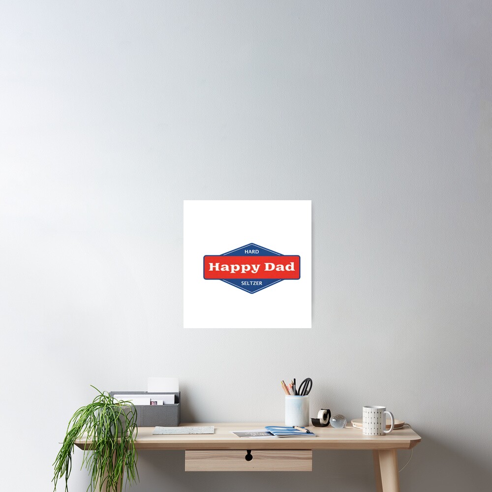 "Happy Dad Nelk Merch" Poster by chromedesignsus | Redbubble