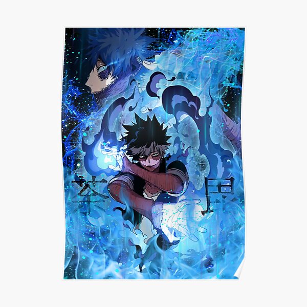Poster « Dabi MHA », par krugermargaret | Redbubble