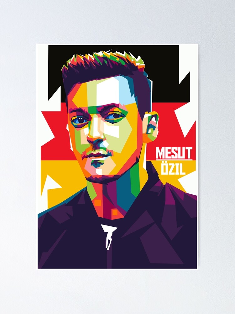 "Mesut Ozil" Poster for Sale by arrasign | Redbubble