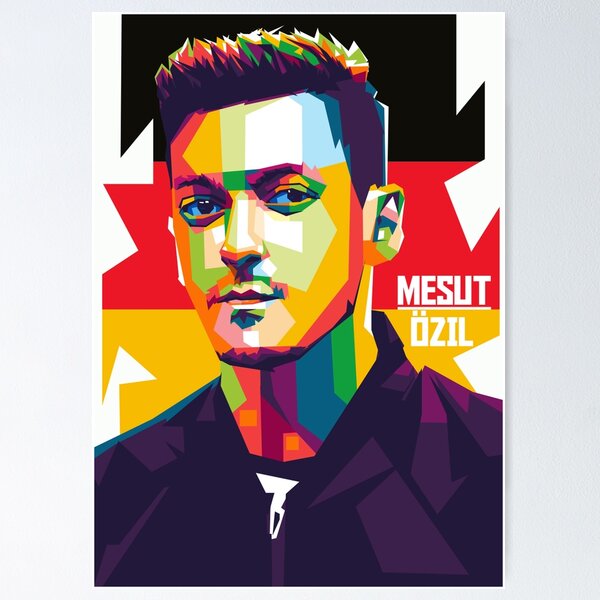 "Mesut Ozil" Poster for Sale by arrasign | Redbubble