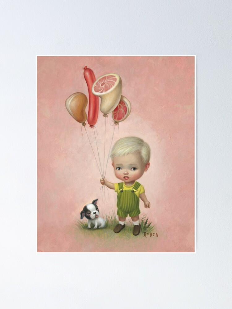 "Mark Ryden - Ballon Boy" Poster by JuanMorris | Redbubble