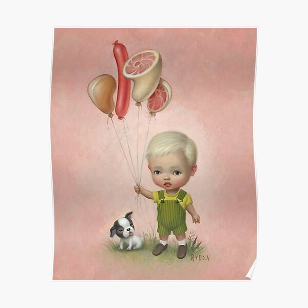 "Mark Ryden - Ballon Boy" Poster by JuanMorris | Redbubble