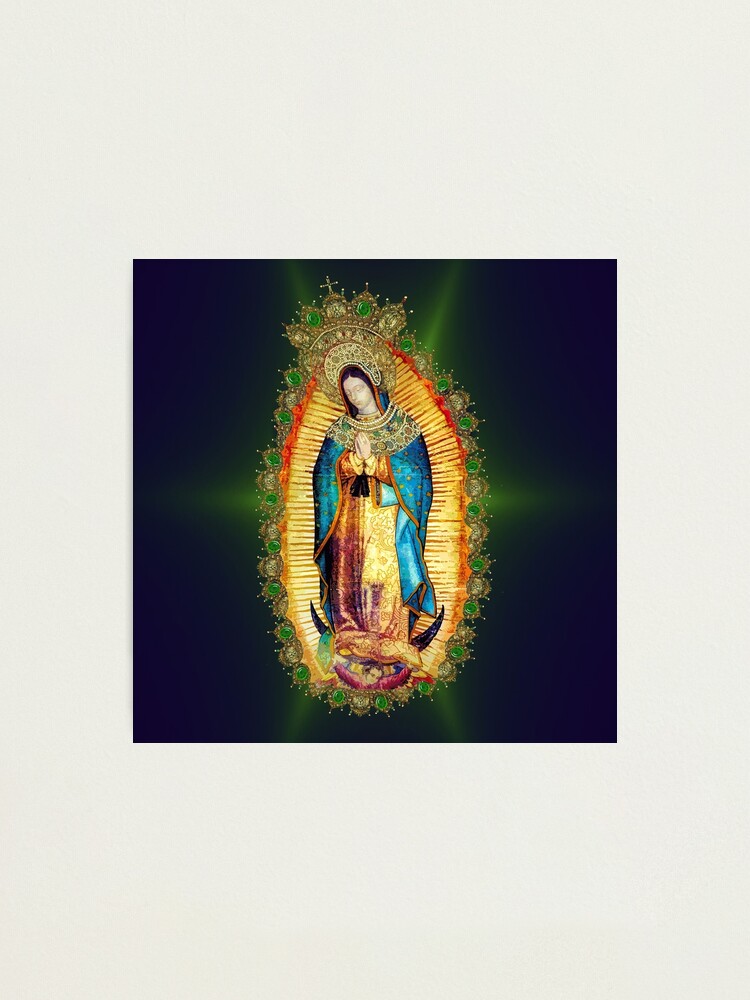 "Our Lady of Guadalupe Mexican Virgin Mary Aztec Mexico" Photographic ...