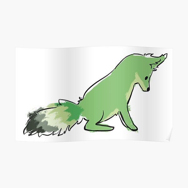 "aro fox | subtle pride flag" Poster for Sale by sunfloras | Redbubble