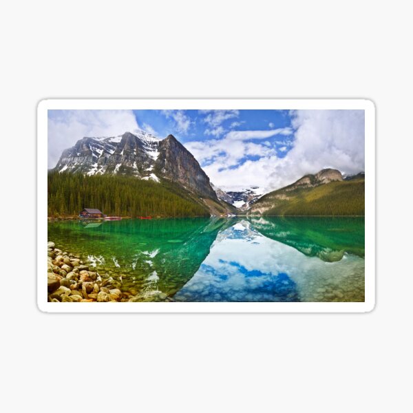 "Lake Louise" Sticker by alex4444 | Redbubble