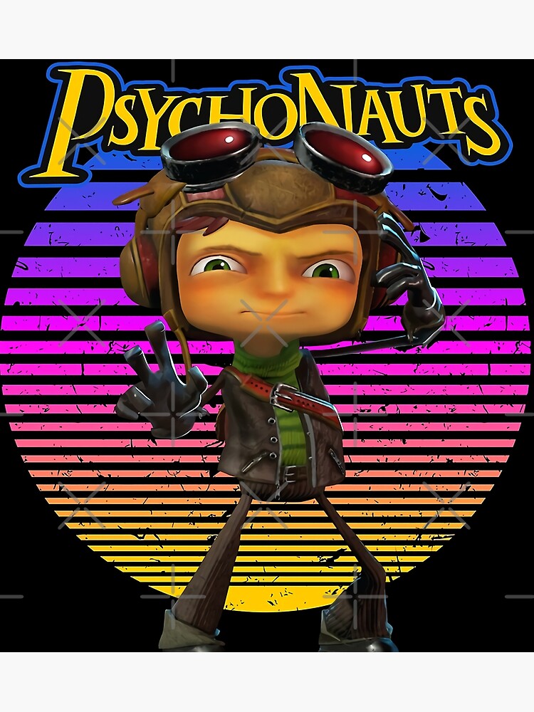 "PSYCHONAUTS ART" Poster for Sale by Jeff-Saltz | Redbubble