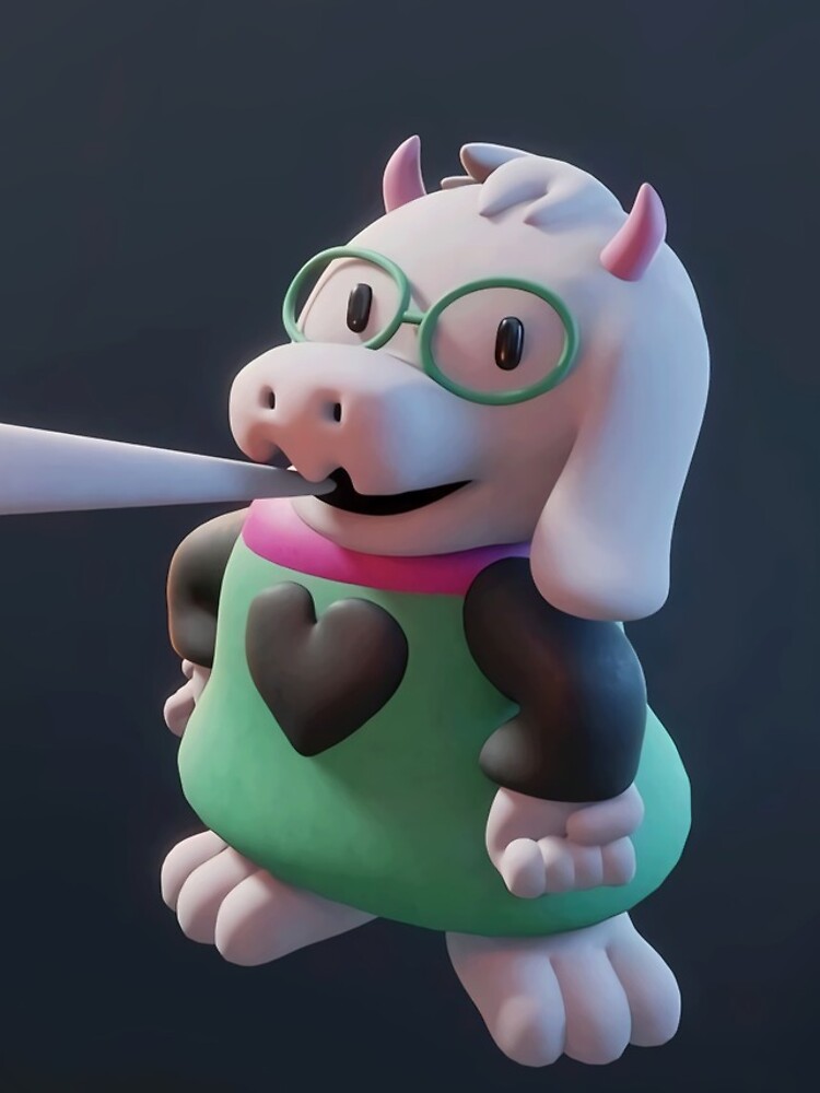 "Ralsei Smoking A Fat Blunt But its HD" iPhone Case for Sale by ...