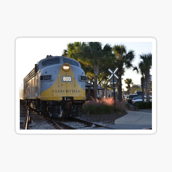 "Tavares Train Station" Sticker by mshark | Redbubble