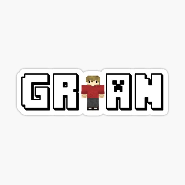 "GRIAN " Sticker for Sale by handa19 | Redbubble