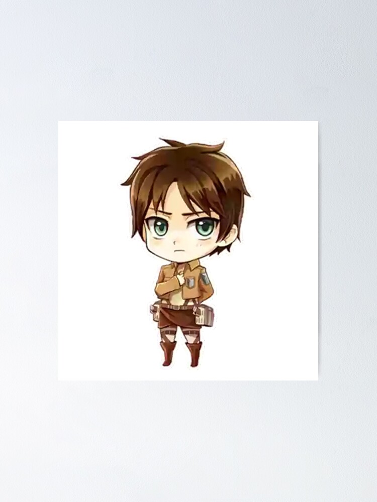 "Sticker Amin- attaque sur titan anime sticker" Poster for Sale by ...