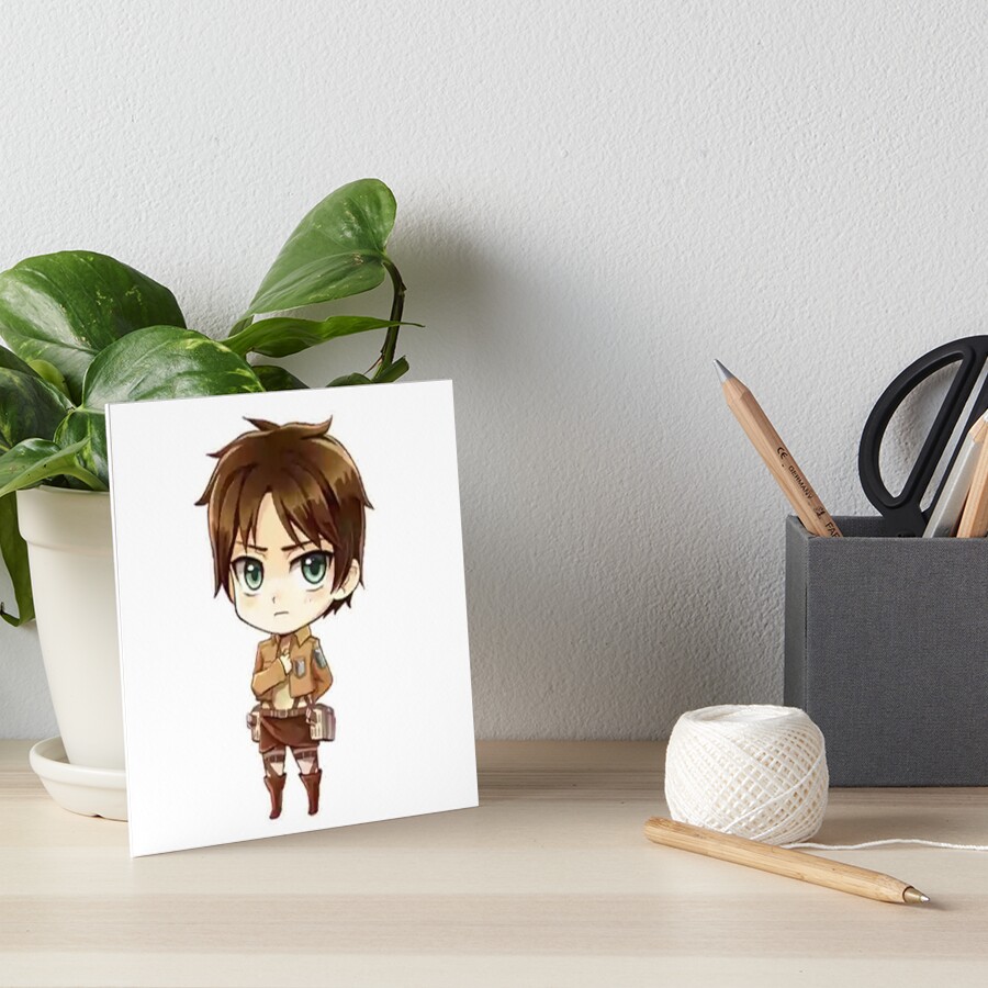 "Sticker Amin- attaque sur titan anime sticker" Art Board Print by ...