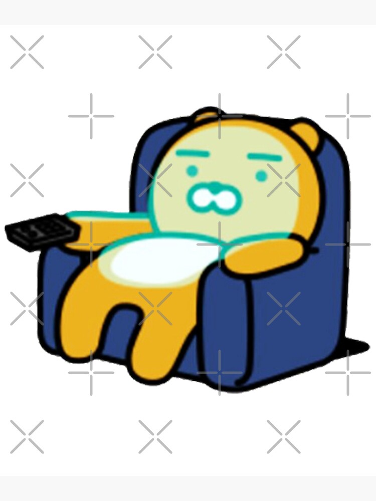 "KakaoTalk Friends Hello! Ryan 2d" Art Print for Sale by MiawelchHen ...