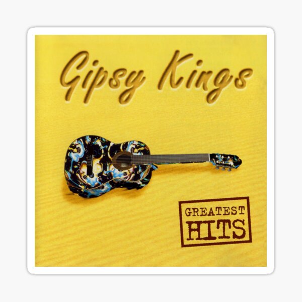 "Greatest hits Gipsy Kings" Sticker for Sale by Muhammad80 | Redbubble