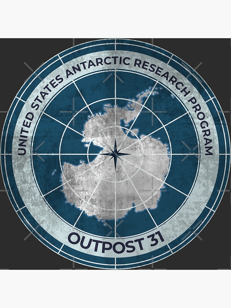 "The Thing - Outpost 31 badge - distressed" Art Print for Sale by ...