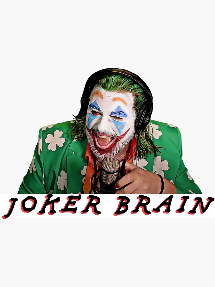 "H3 Podcast - Zach the Sound Lad 'Joker Brain'" Sticker for Sale by ...
