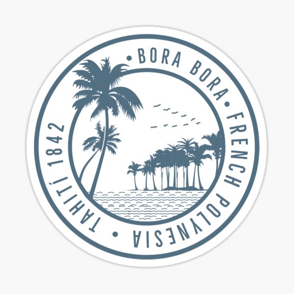 "Bora Bora French Polynesia Island Beach Palm Trees Summer Paradise ...