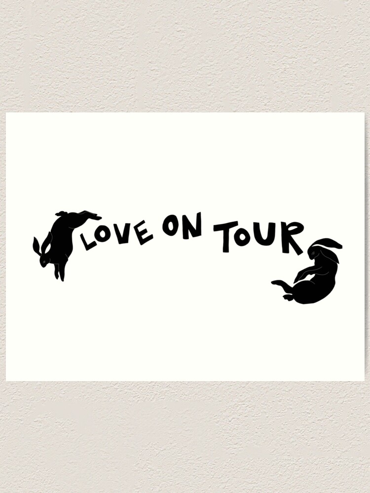 "harry styles love on tour logo " Art Print by BeOutrageouss | Redbubble