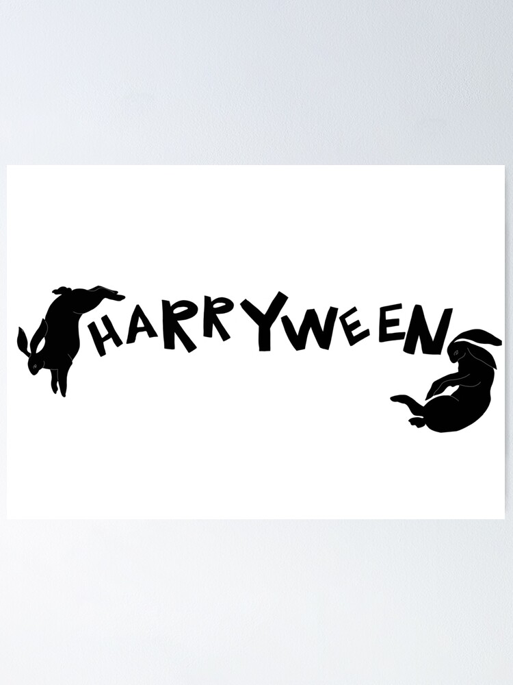 "harry styles love on tour harryween logo " Poster for Sale by ...