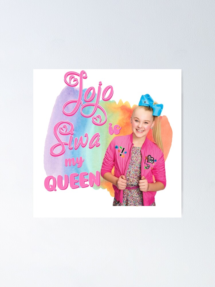 "jojo siwa " Poster by Moonlight-tree | Redbubble