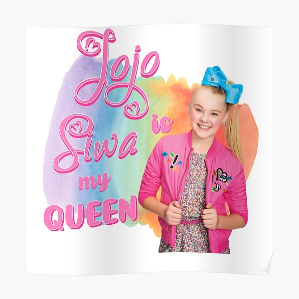 "jojo siwa " Poster by Moonlight-tree | Redbubble