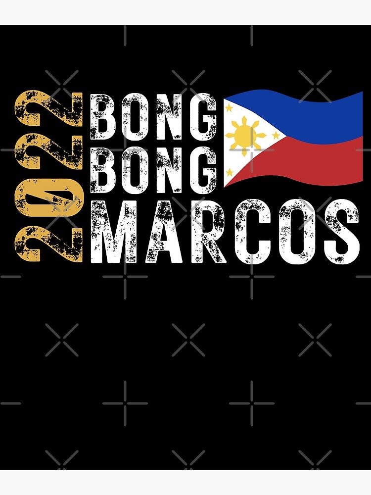 Póster «BBM 2022 Marcos BongBong» de SIANdsgns | Redbubble
