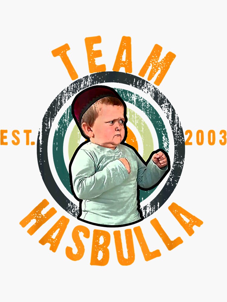 "Funny Hasbulla Hasbullah smile " Sticker for Sale by ShaunyJaine11 ...