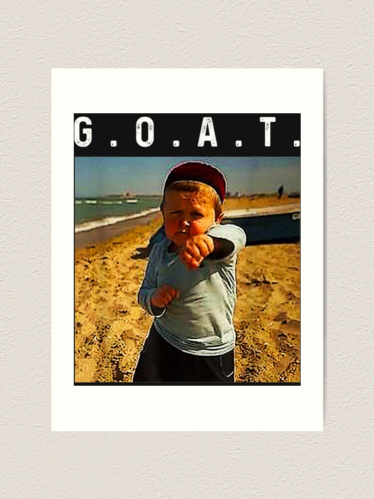 "Goat Mma Hasbulla Fighting Meme " Art Print for Sale by ShaunyJaine11 ...