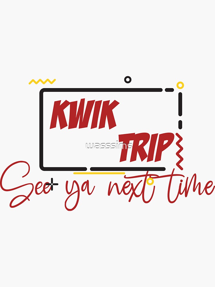 "see ya next time" Sticker for Sale by wasssims | Redbubble